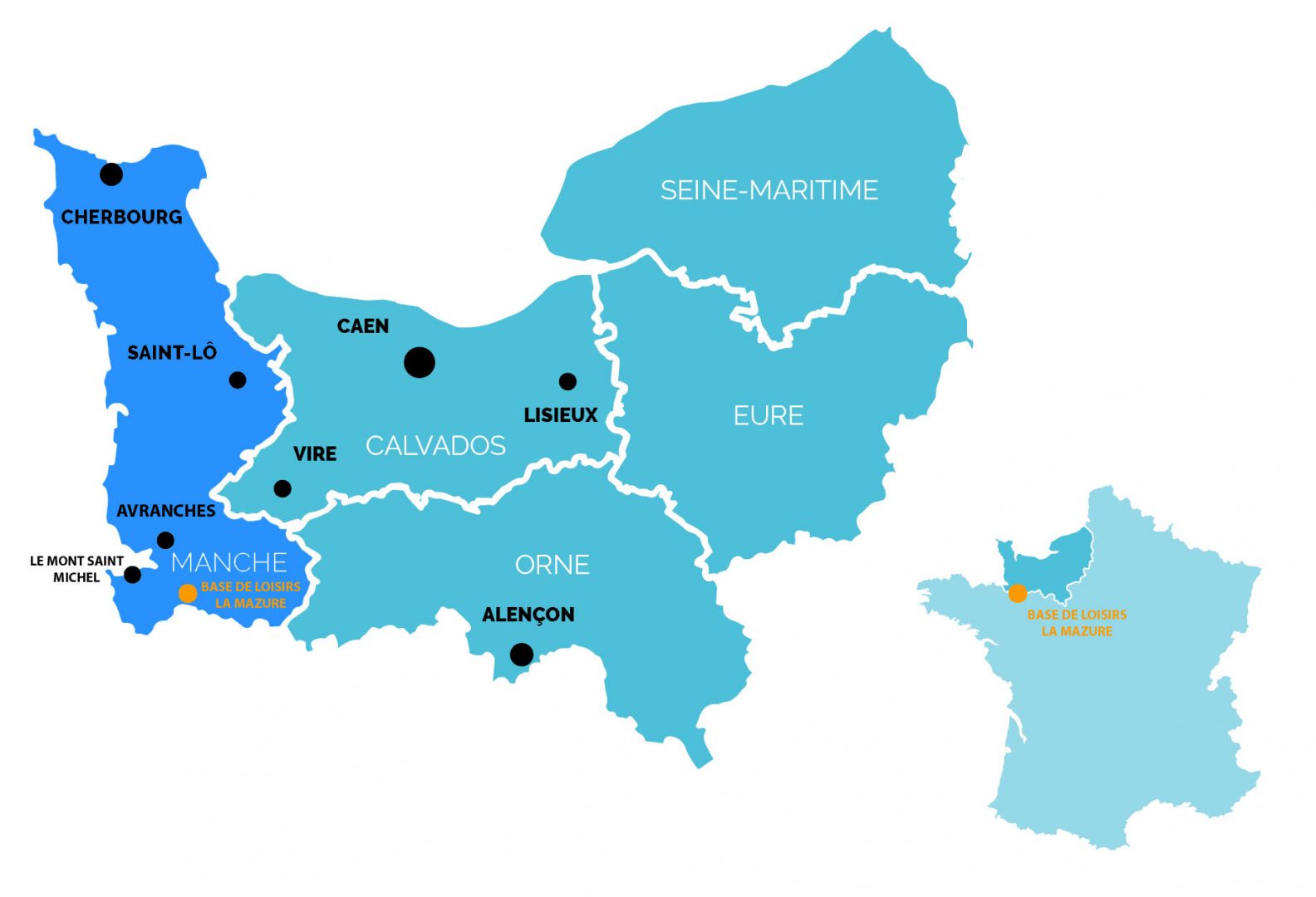 Base de loisirs La Mazure - Activités, découvertes & séjours